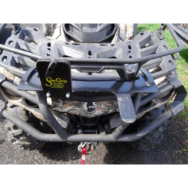 SawGrip | Can-Am ATV LinQ™ Rack Chainsaw Mount